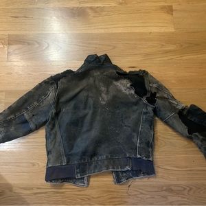 Talon | Jackets & Coats | Vintage Tattered Black Leather Jacket Maybe ...